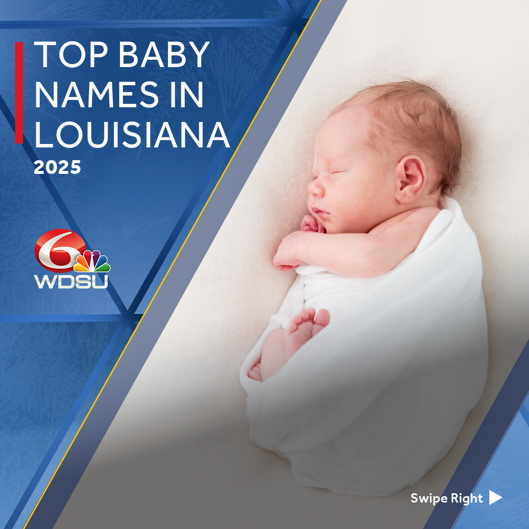 Here are the top baby names in Louisiana for 2025