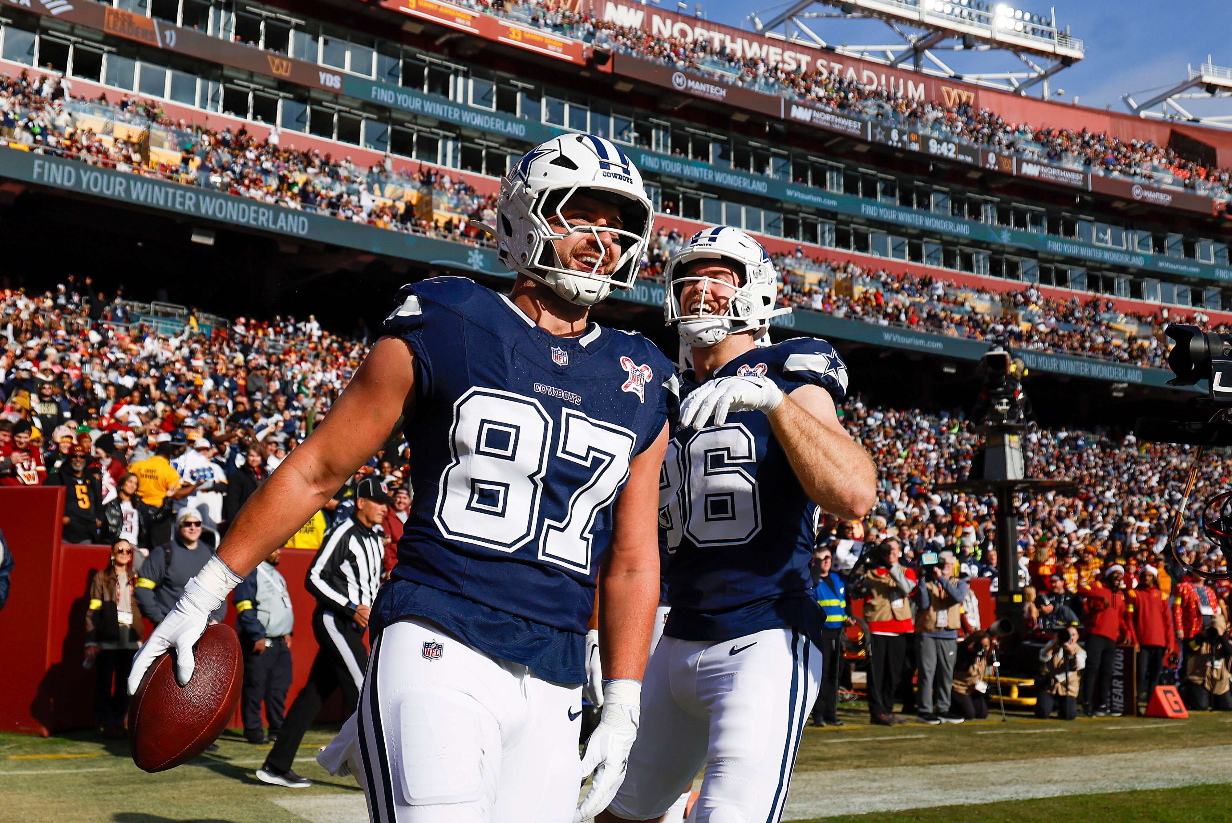 Cowboys injury updates: Jake Ferguson, others miss practice as Week 18 ...