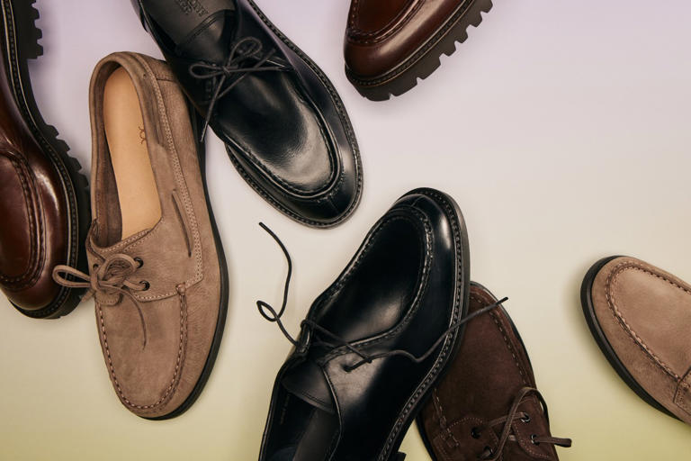The ideal men’s shoes for work and play? Moc-toe styles