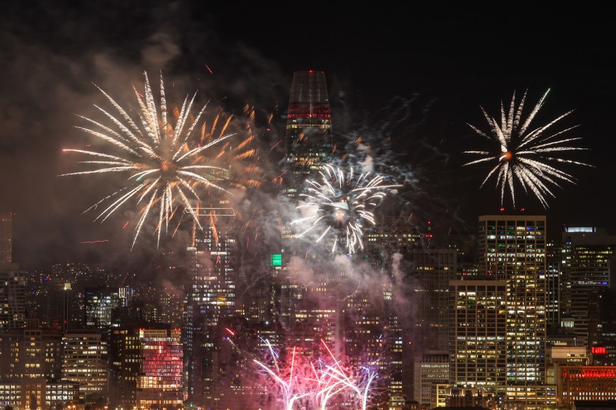 Video: Relive the SF Fireworks Show to begin 2026