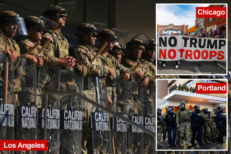Trump pulling National Guard from Chicago, Portland and Los Angeles ...