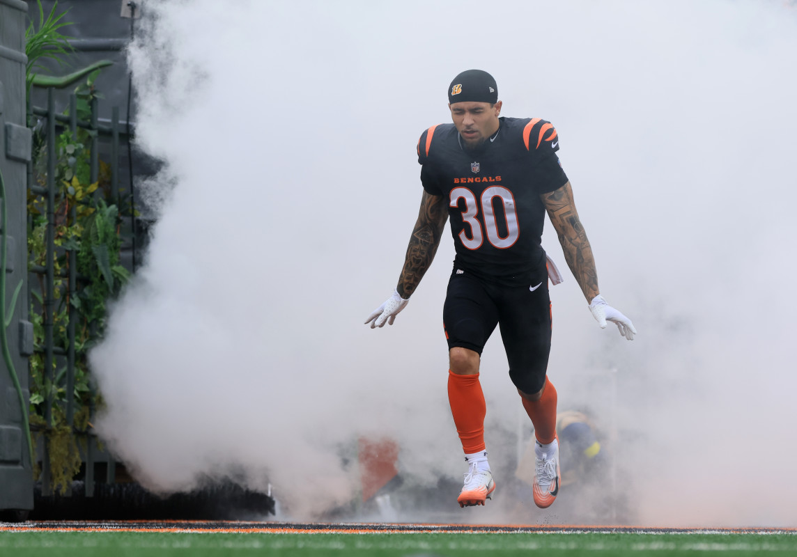 Bengals RB Chase Brown will have a chance at reaching the milestone he ...