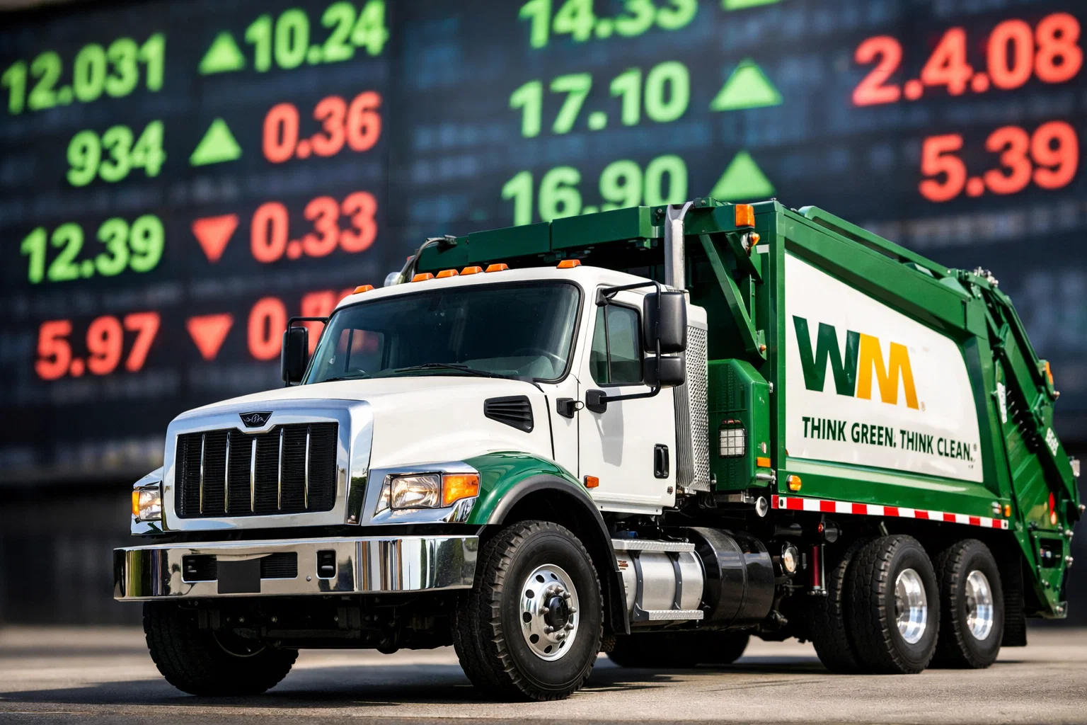 Waste Management just beat the S&P 500