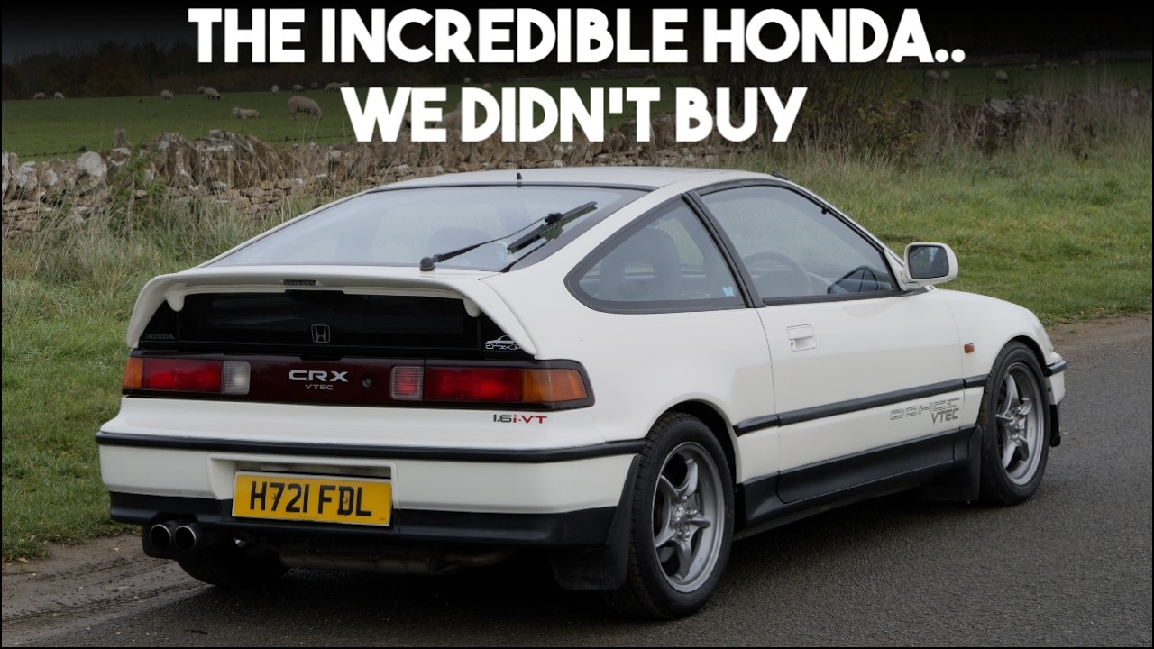 Why the Honda CRX is a legend overlooked 🌟