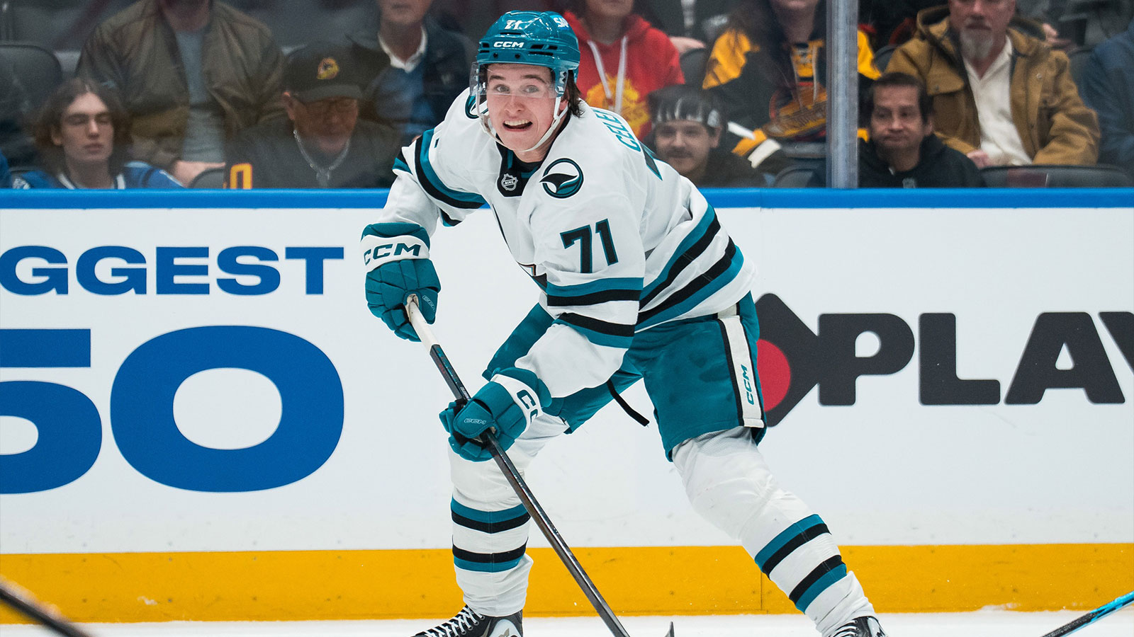 Sharks’ Macklin Celebrini poised to make Olympic history after earning ...