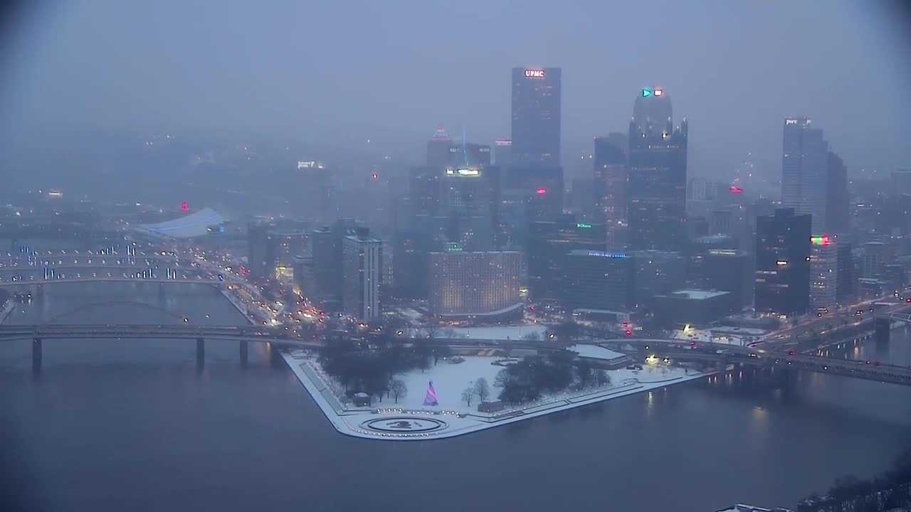 Pittsburgh launches winter weather operations for New Year's snow response