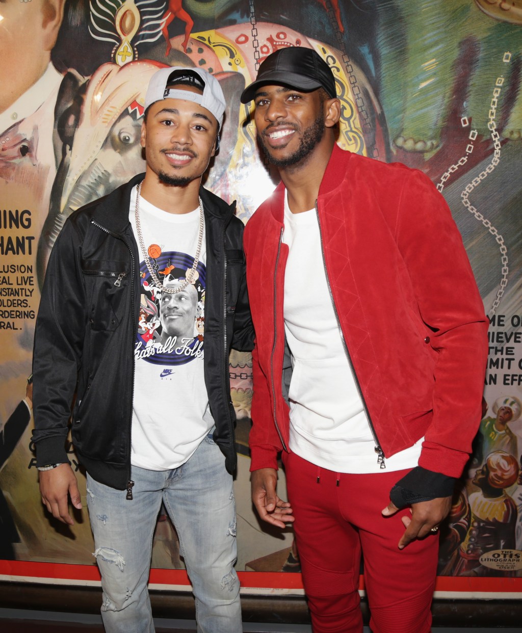 Chris Paul hoops with Mookie Betts at Clippers’ facility as NBA future ...