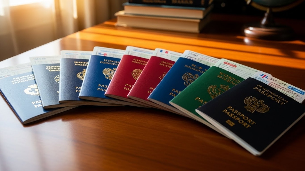 The hidden meaning behind the World's only 4 passport colors