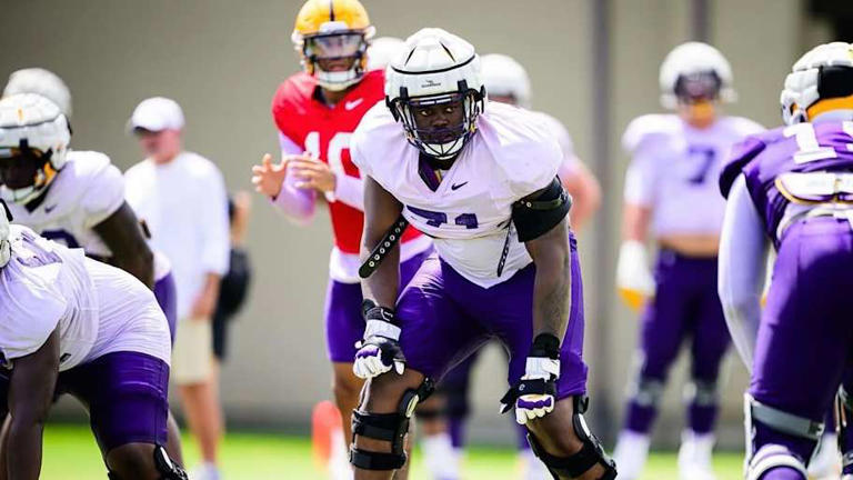LSU football must address offensive line in transfer portal amid ...