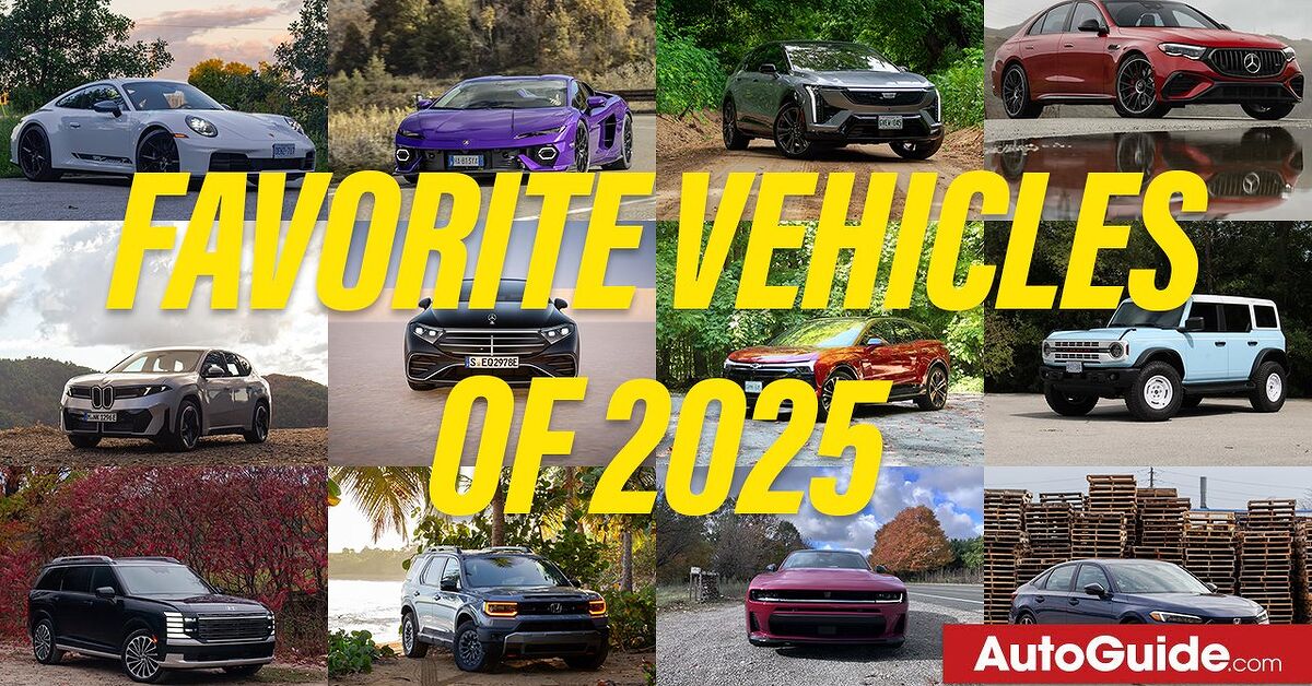 AutoGuide's favorite vehicles of 2025