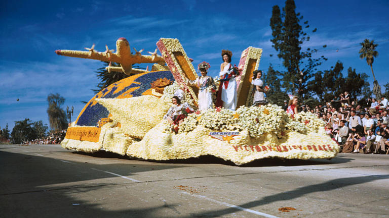 Who was the first grand marshal of the Rose Parade?