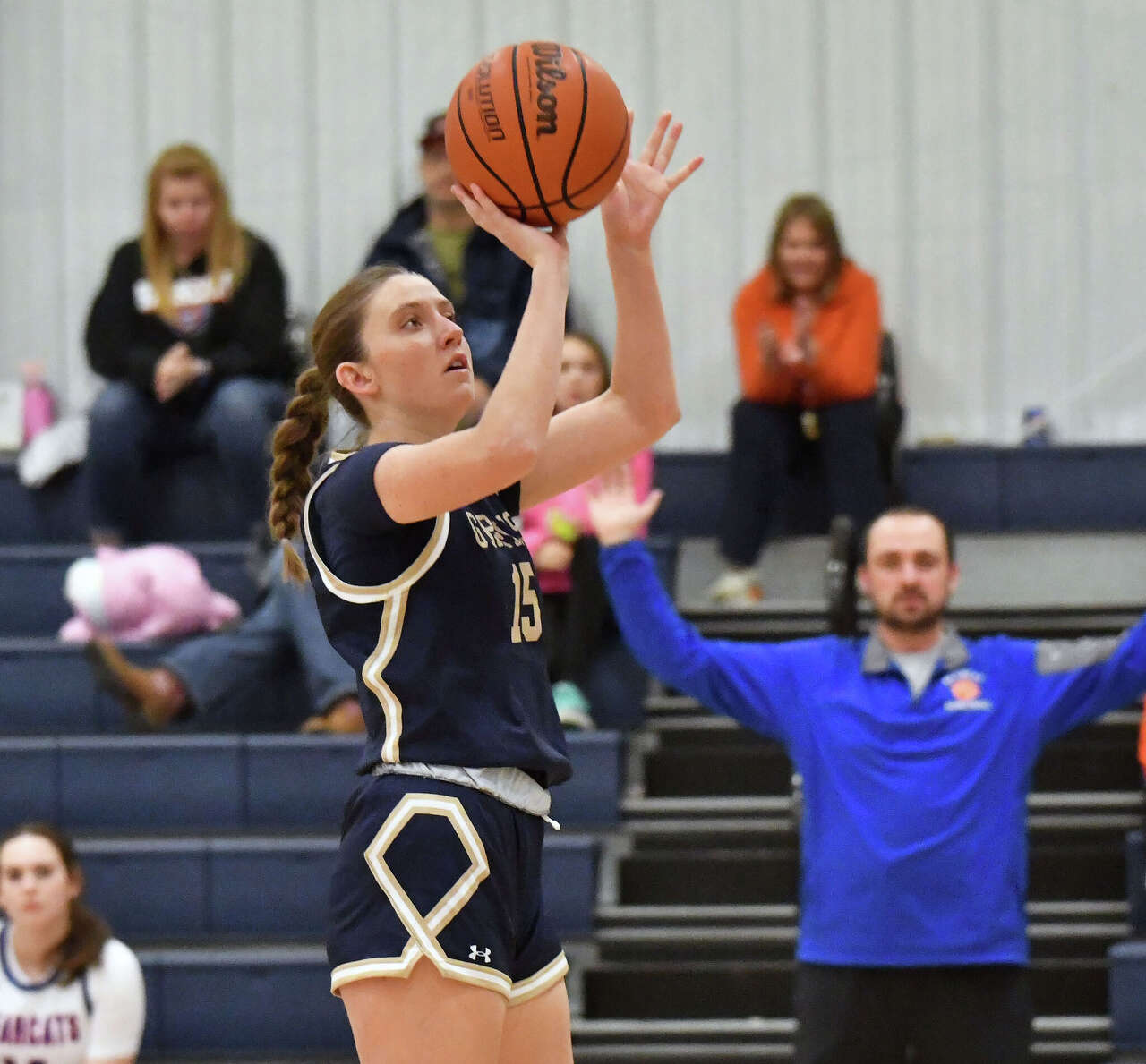 Father McGivney girls cruise to third place