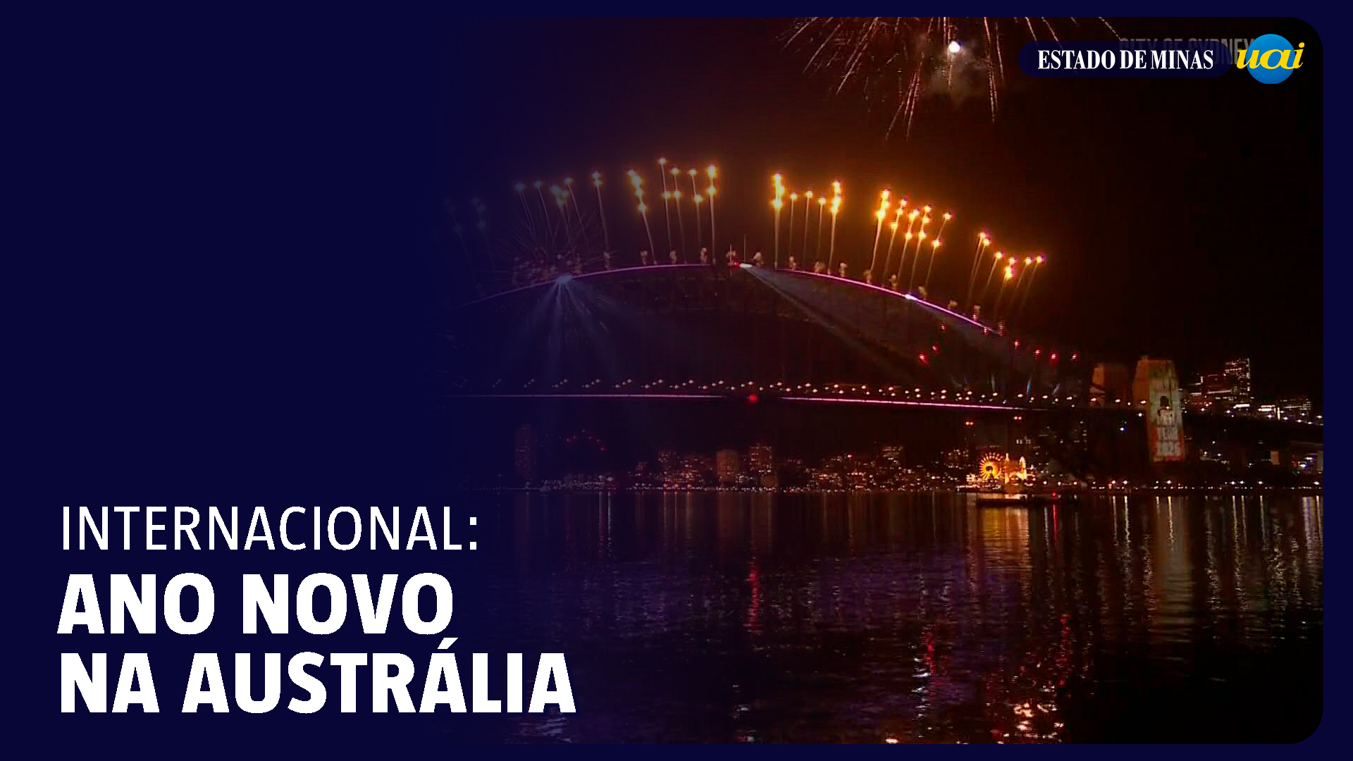 O ano novo na Austrália