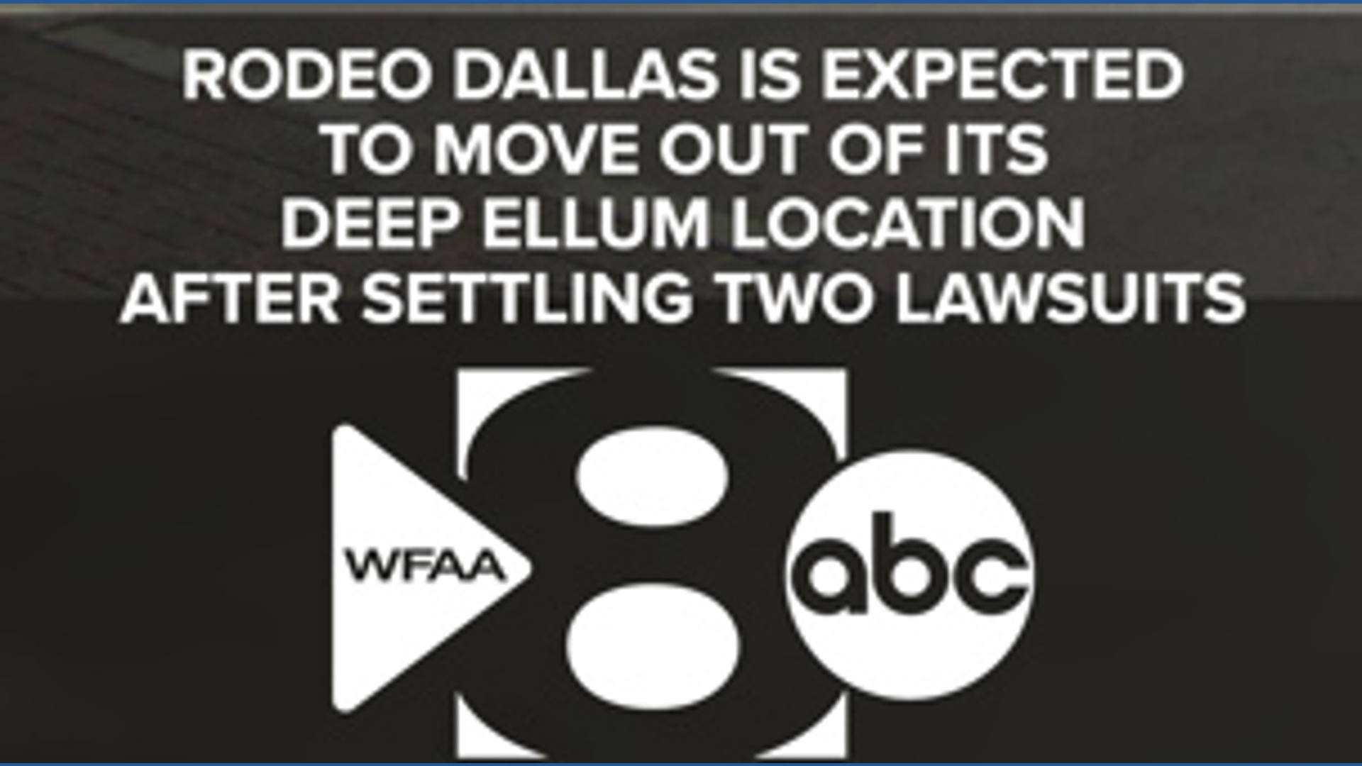 Rodeo Dallas is expected to move out of its Deep Ellum location after ...
