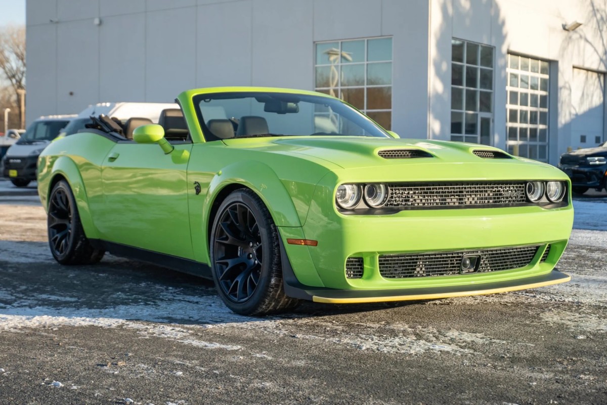 2023 Dodge Challenger SRT Hellcat convertible for sale with less than ...