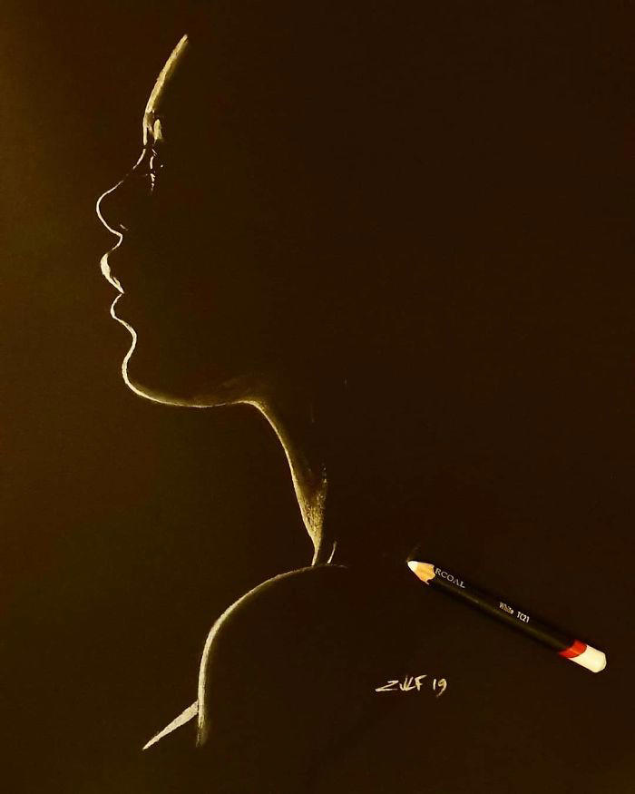 Artist draws beautiful portraits of women and they look like they’re ...