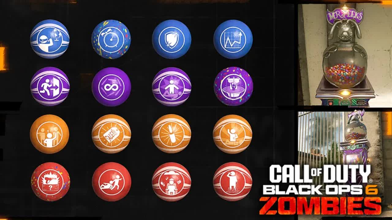 Black Ops 6 zombies all 30+ gobblegums revealed (COD BO6 zombies Mister ...