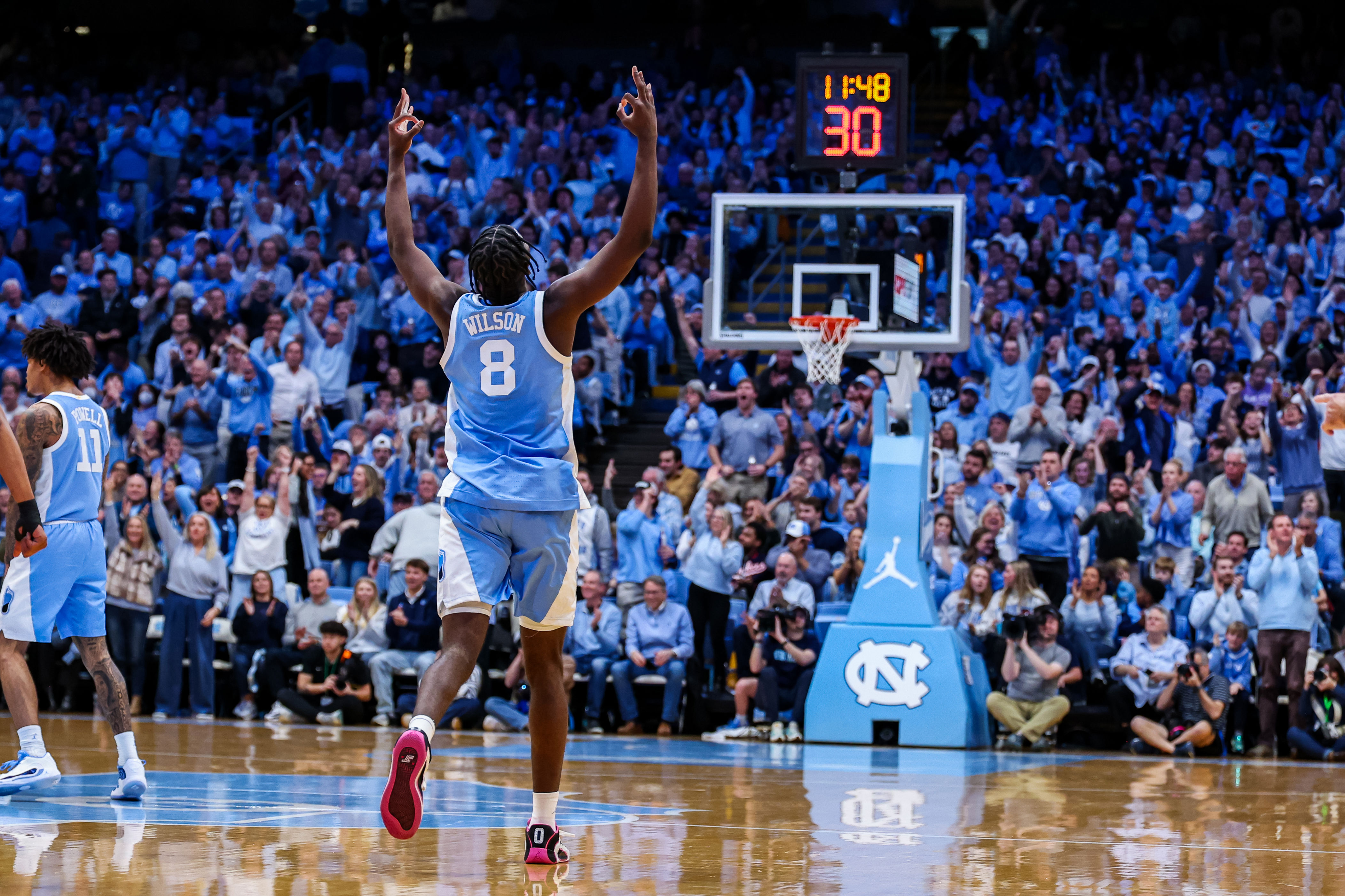 Caleb Wilson stuffs stat sheet, leads UNC to win