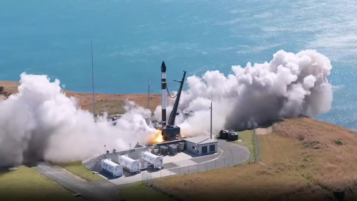 Rocket Lab launches JAXA's RAISE-4 satellite from New Zealand
