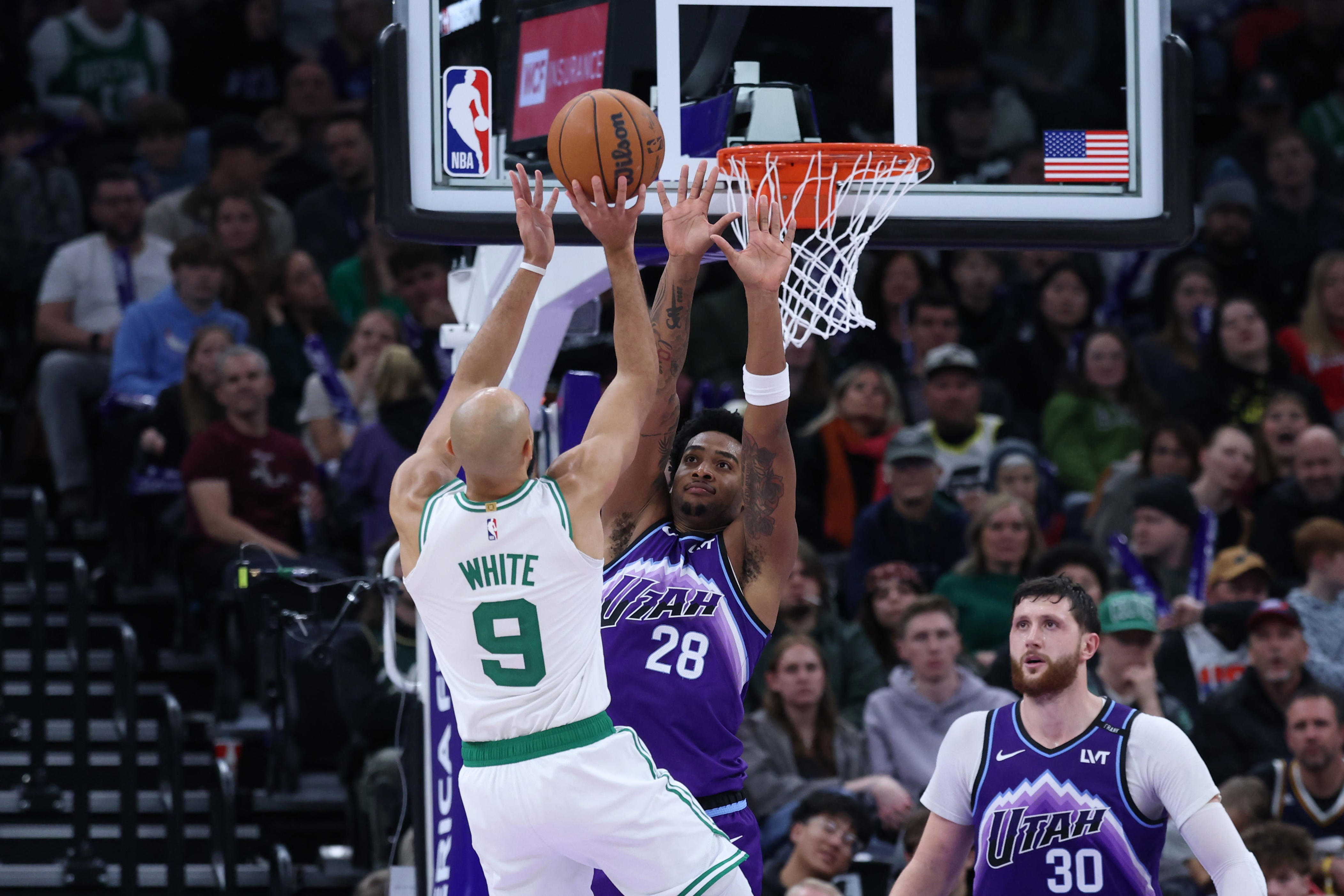 Boston Celtics avenge early-season loss to Utah Jazz, win 129-119 on ...
