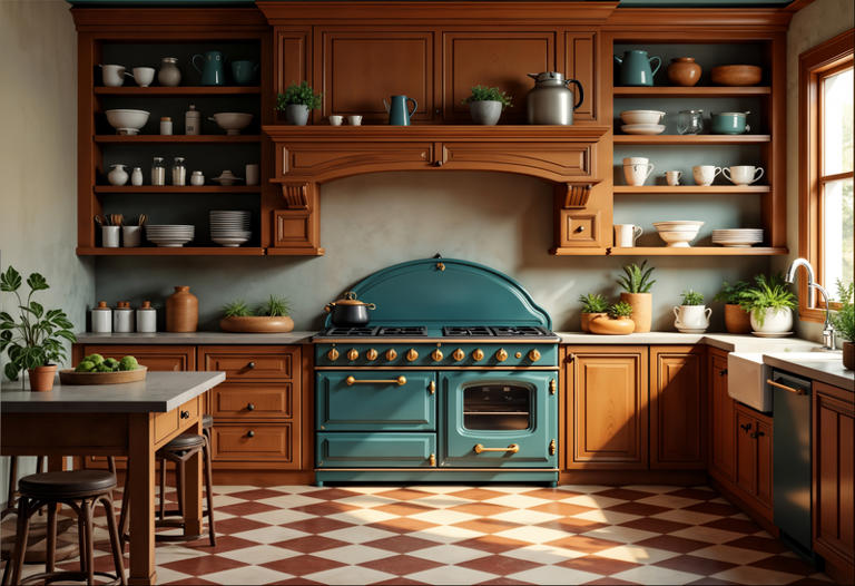 Men and kitchens, like fine wine, are at their best when vintage