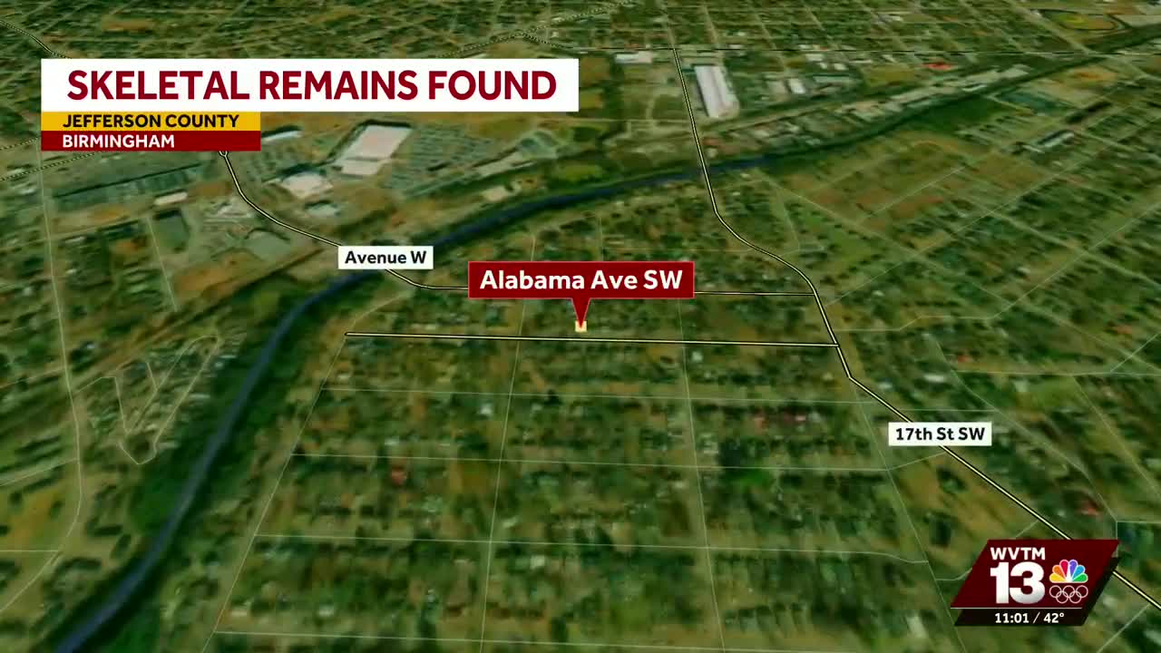 Human remains found in abandoned Bessemer house during property assessment