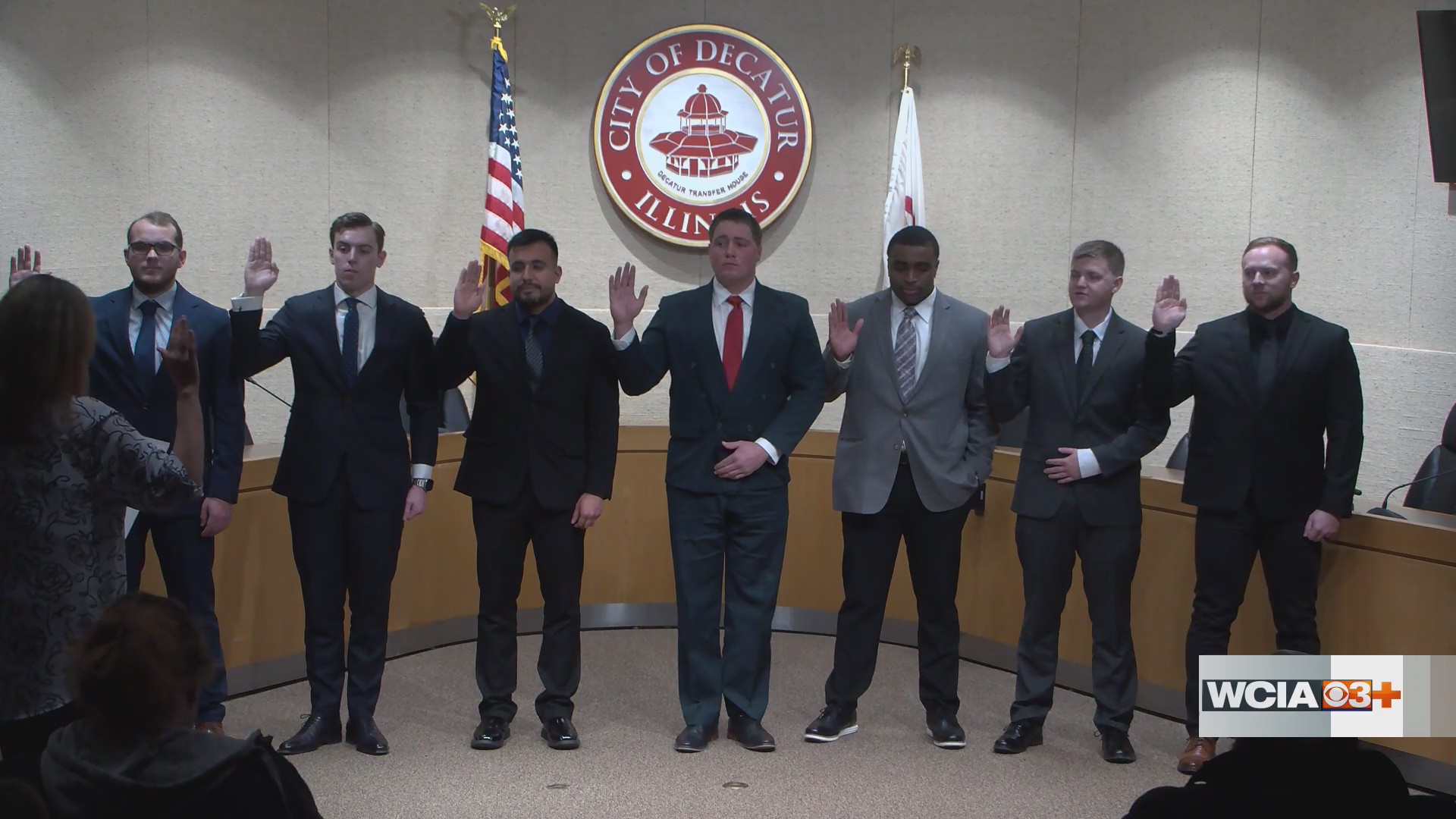 7 new officers sworn into Decatur Police Dept.