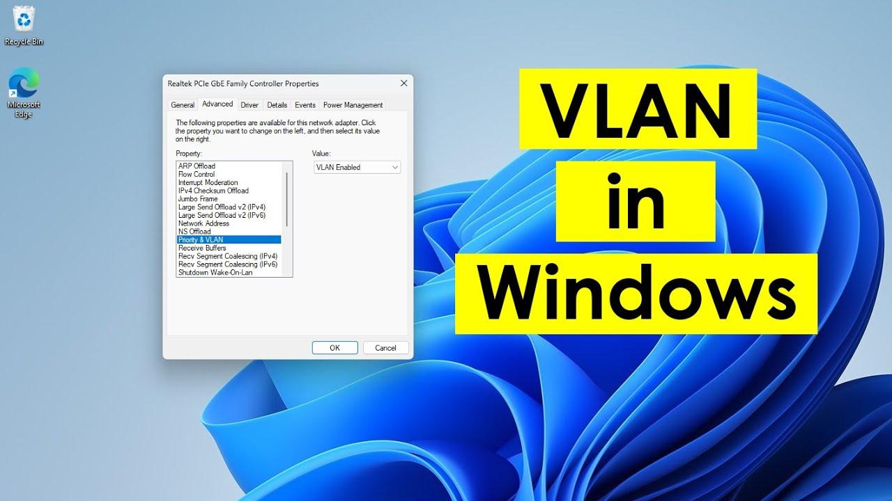 Cómo configurar VLAN en Windows 11 y Windows Server paso a paso