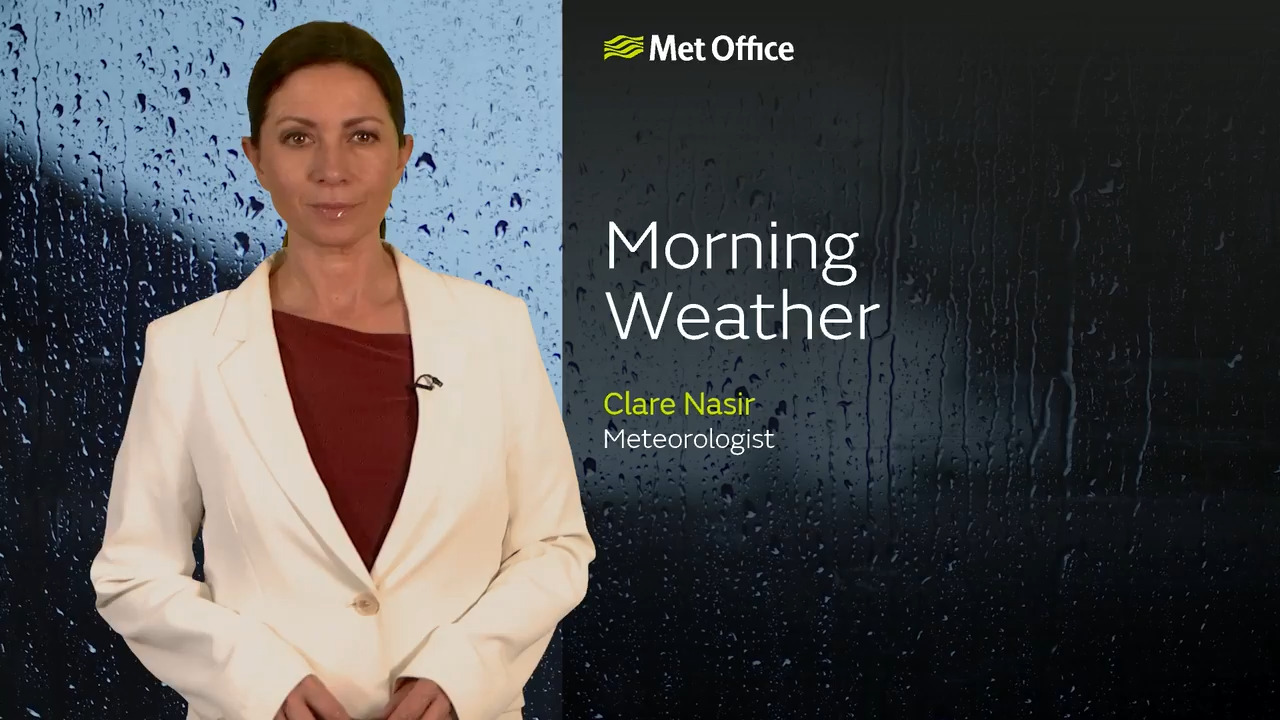 Met Office Wednesday morning weather forecast 17/12/2025