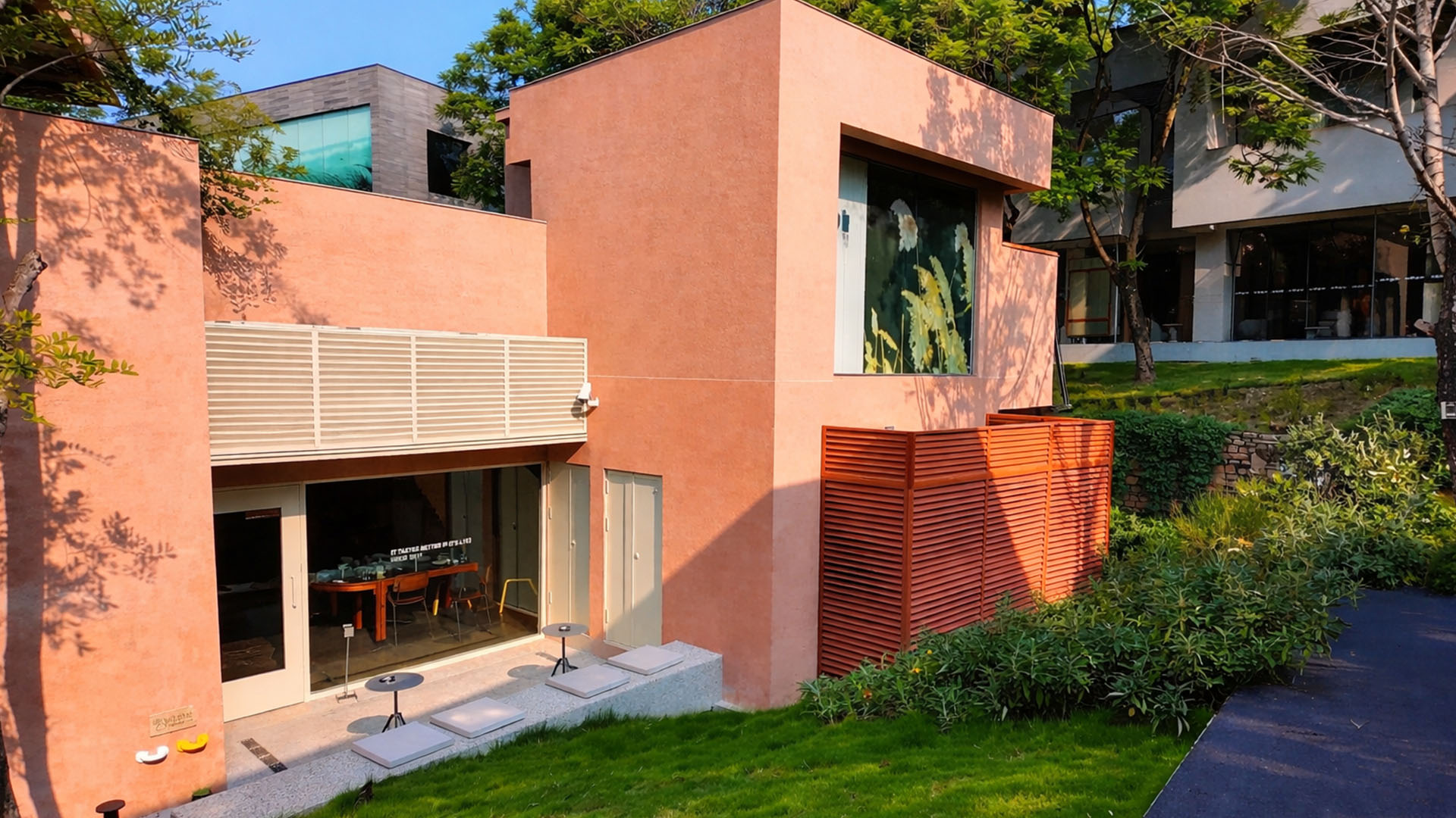 Chengdu’s warm terracotta architecture reflects urban elegance