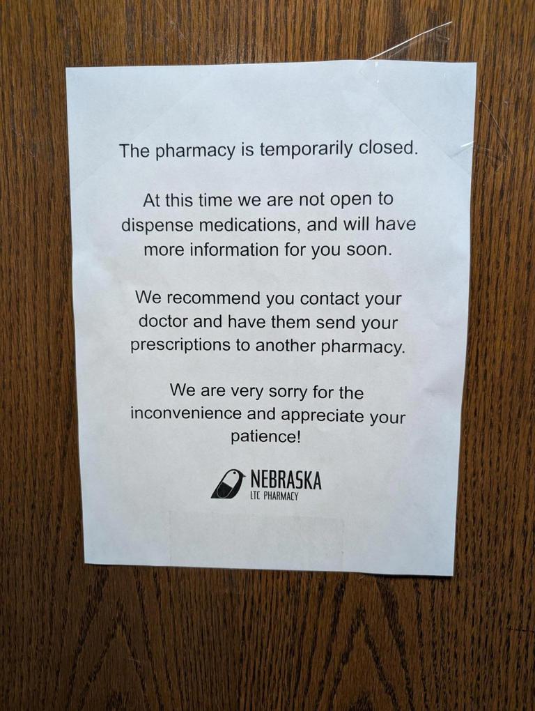 Nebraska LTC pharmacy abruptly closes ahead of license expiration ...