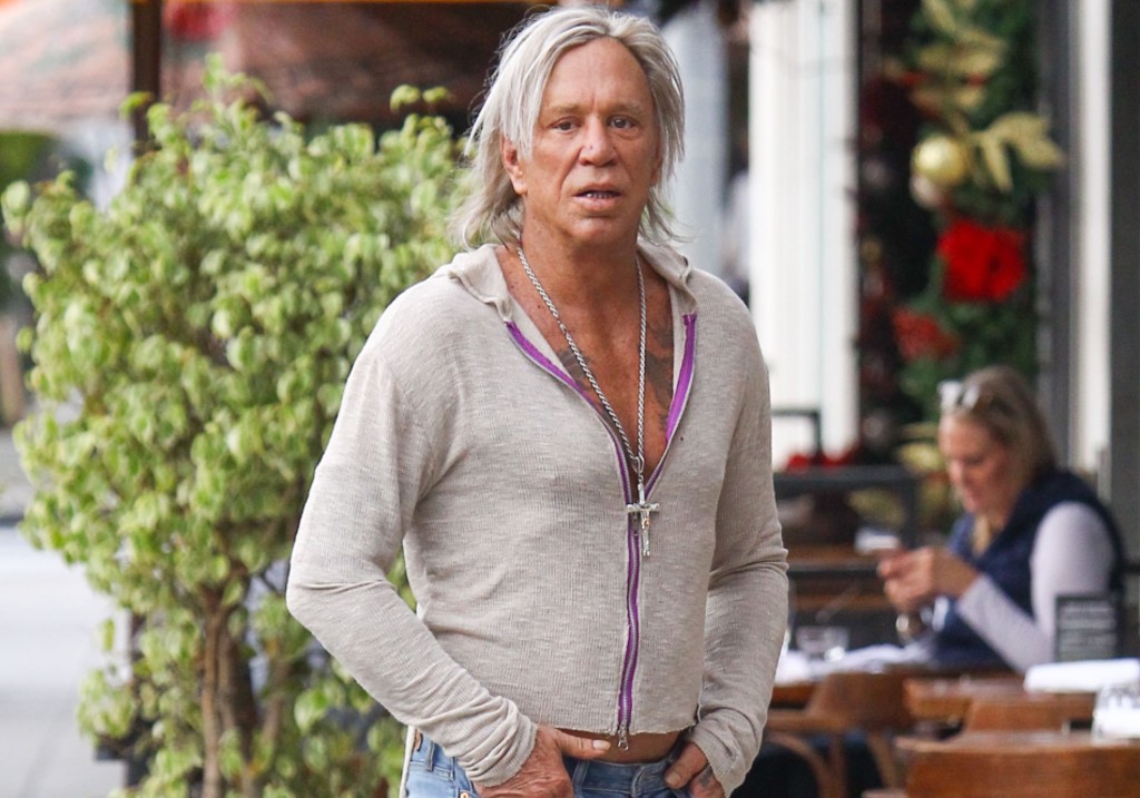 Mickey Rourke facing eviction from LA home over $60K in unpaid rent