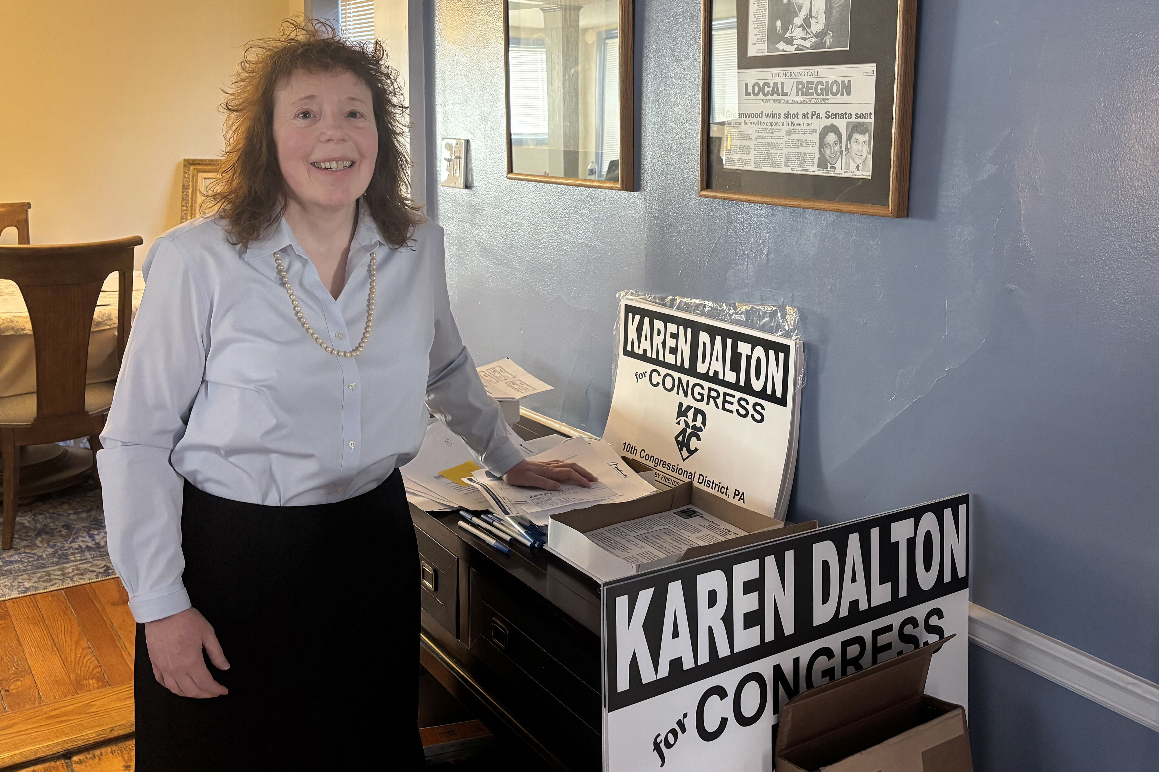 Karen Dalton, who plans to challenge Scott Perry in the GOP primary ...