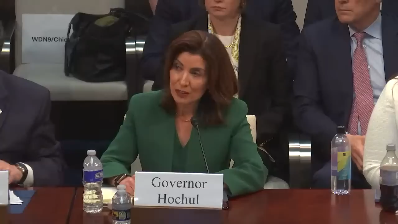 'Is that illegal now too?': Kathy Hochul throws shade at MTG for ...