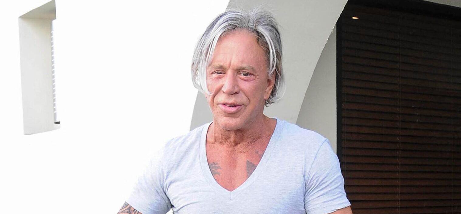 Mickey Rourke denies approving a GoFundMe as questions swirl