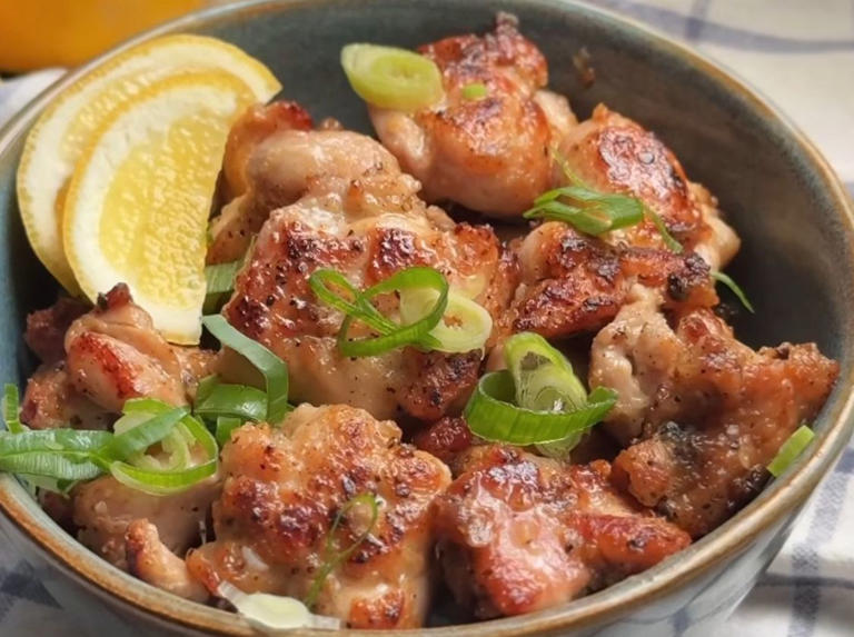 Salt & pepper chicken lemon: Menu ayam juicy simpel tinggi protein yang ...