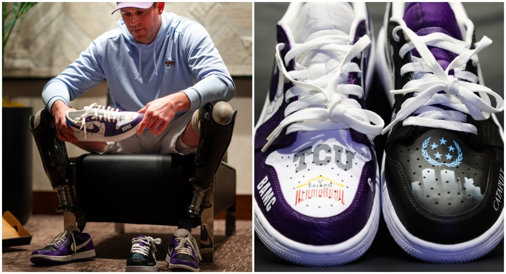 Nike made specialized sneakers for record-setting college quarterback ...
