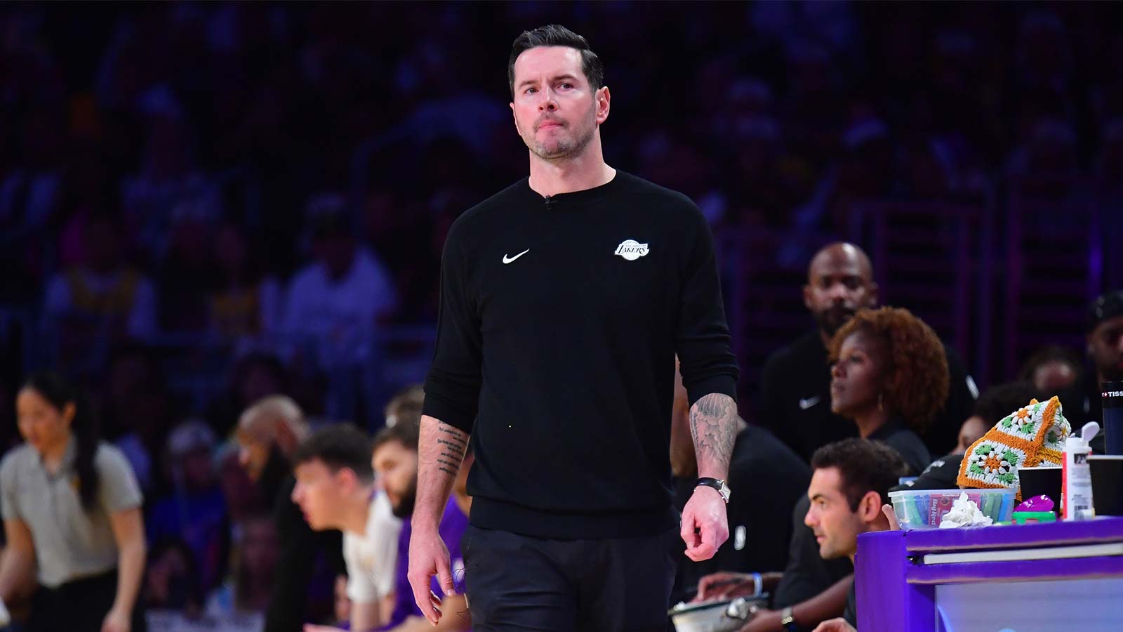 Lakers’ JJ Redick complains about Pistons ‘fouling every possession ...