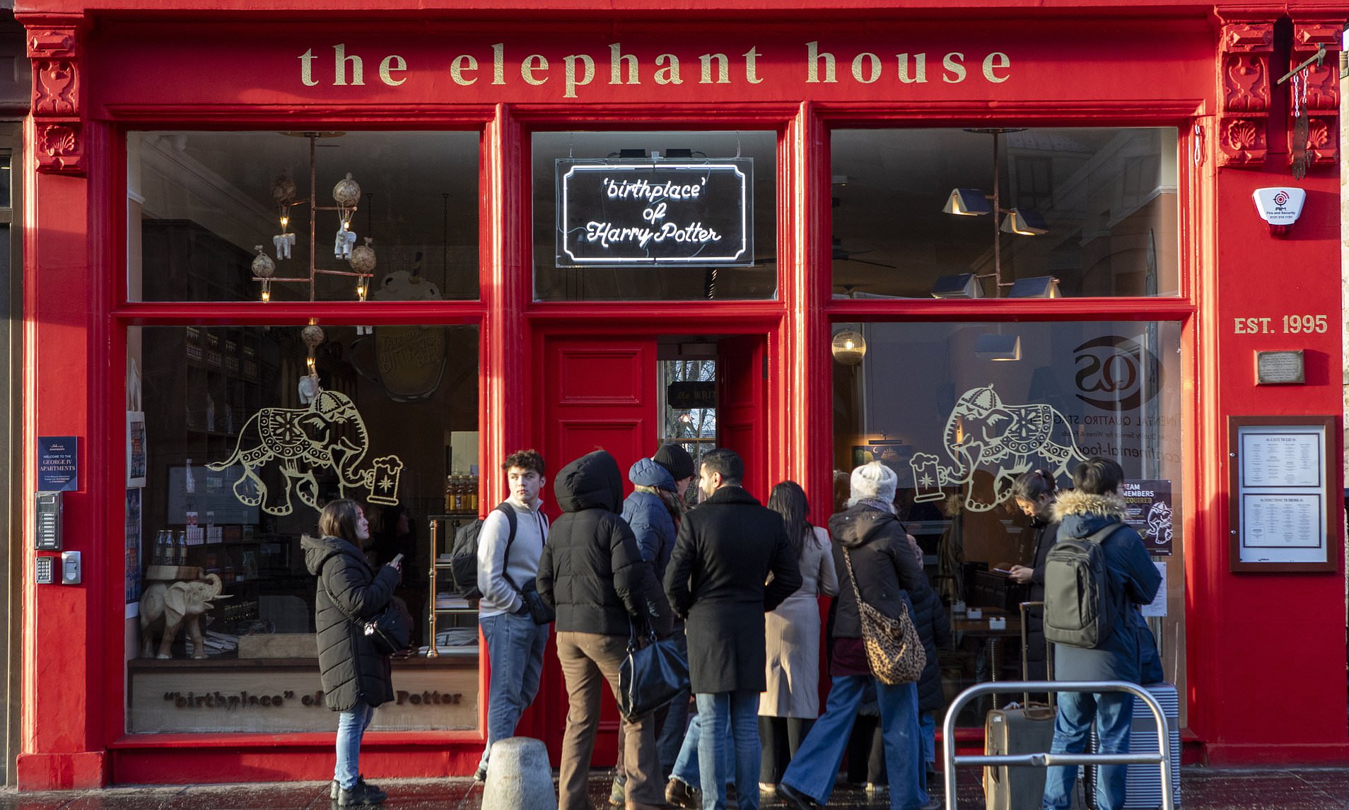 Café where J K Rowling wrote Harry Potter reopens its doors after four ...