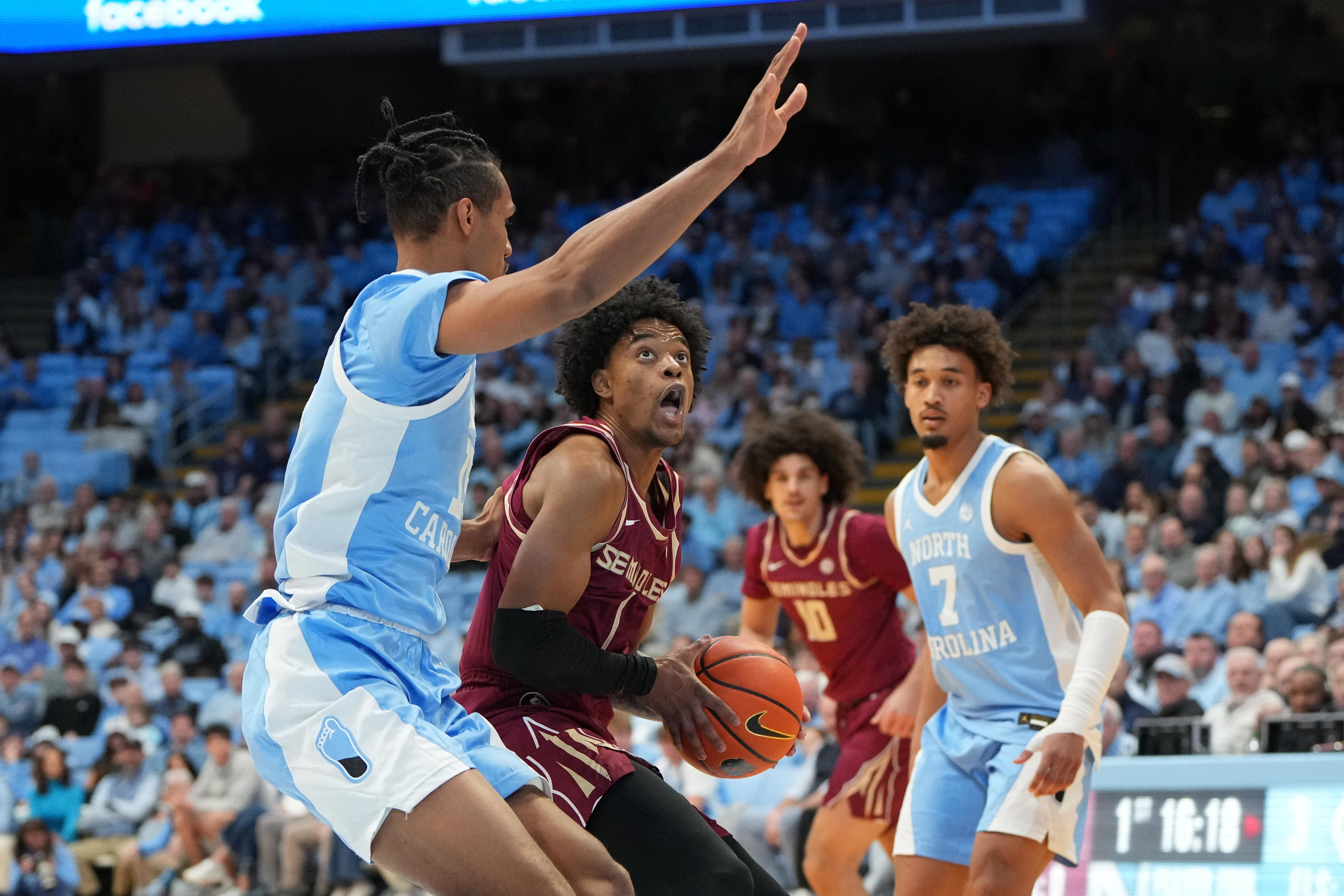 What Hubert Davis said after UNC's win over Florida State in ACC opener