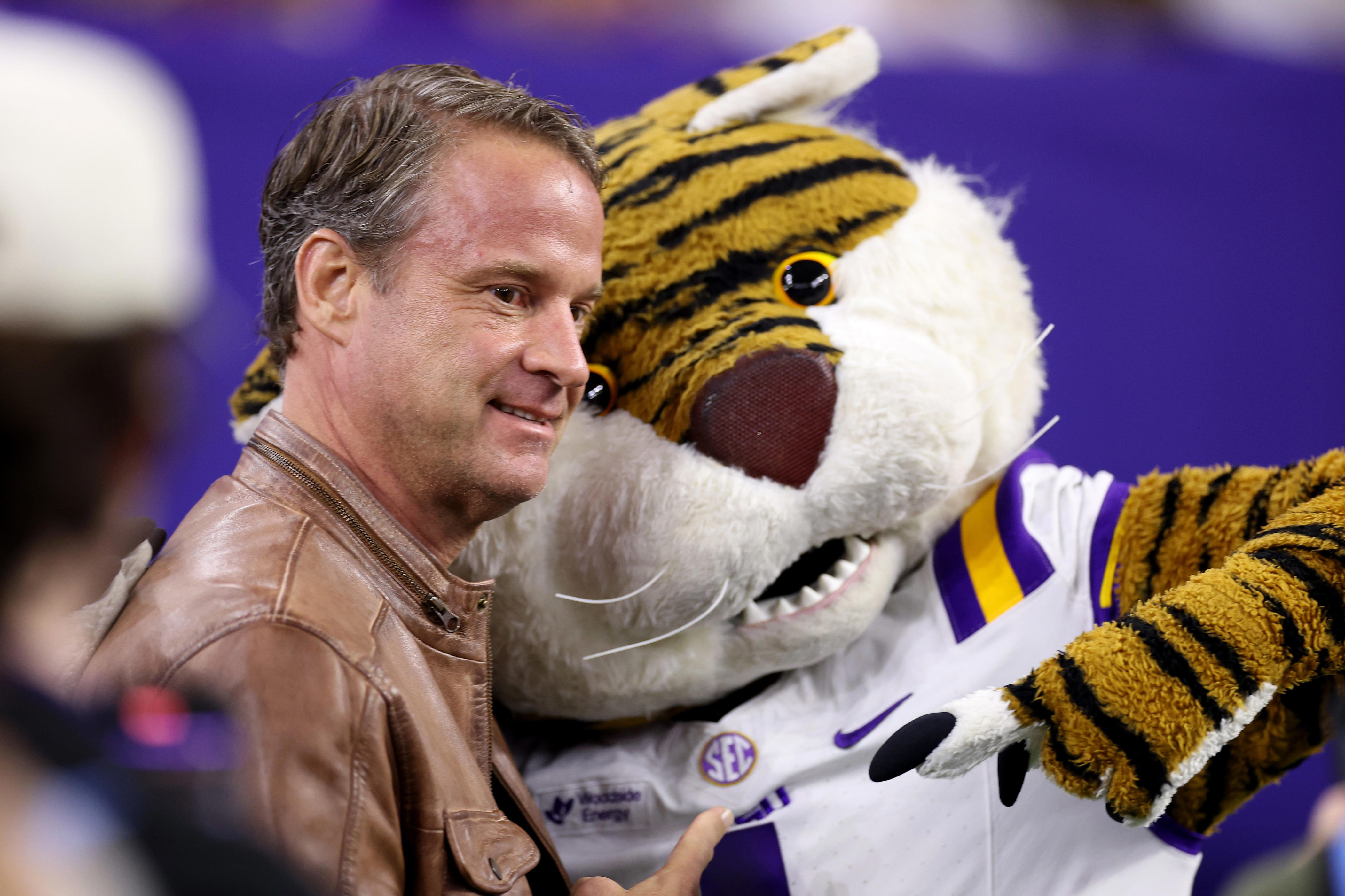 LSU head coach Lane Kiffin reacts to Ole Miss loss on social media