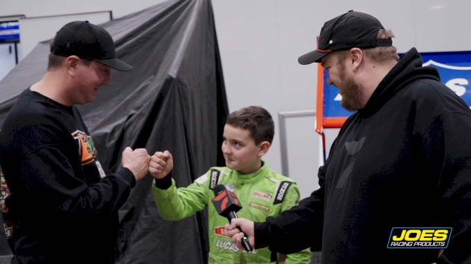 Son knows best? Brexton Busch has thoughts about Kyle Busch's A-Class race