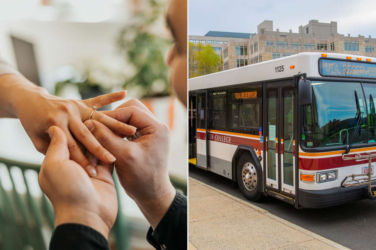 College students meet on shuttle bus. Four years later, they get ...