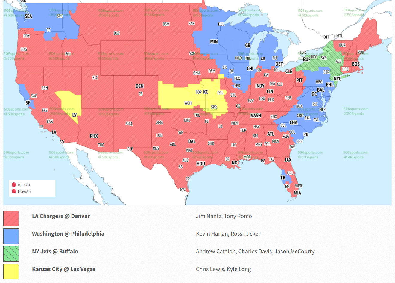NFL Week 18 maps: Washington Commanders vs. Philadelphia Eagles