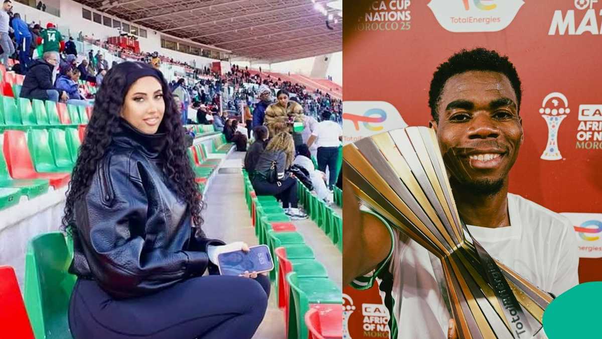 AFCON 2025: Raphael Onyedika’s Portuguese girlfriend steals the ...