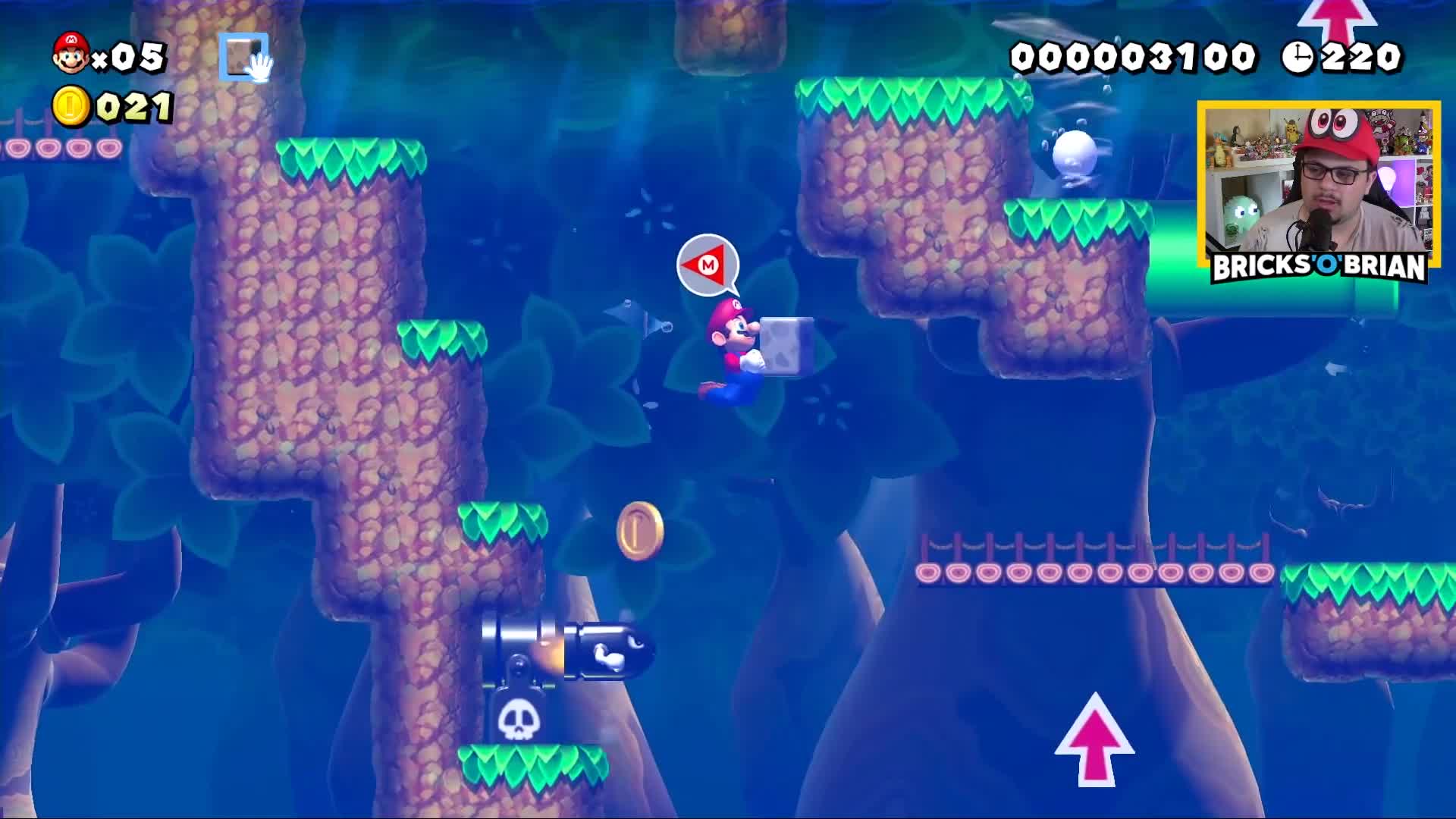 Obtuse challenges! - Super Mario Maker 2 with Bricks 'O' Brian