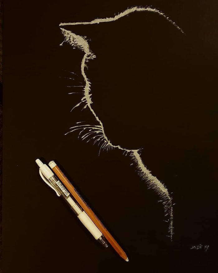 Artist draws beautiful portraits of women and they look like they’re ...