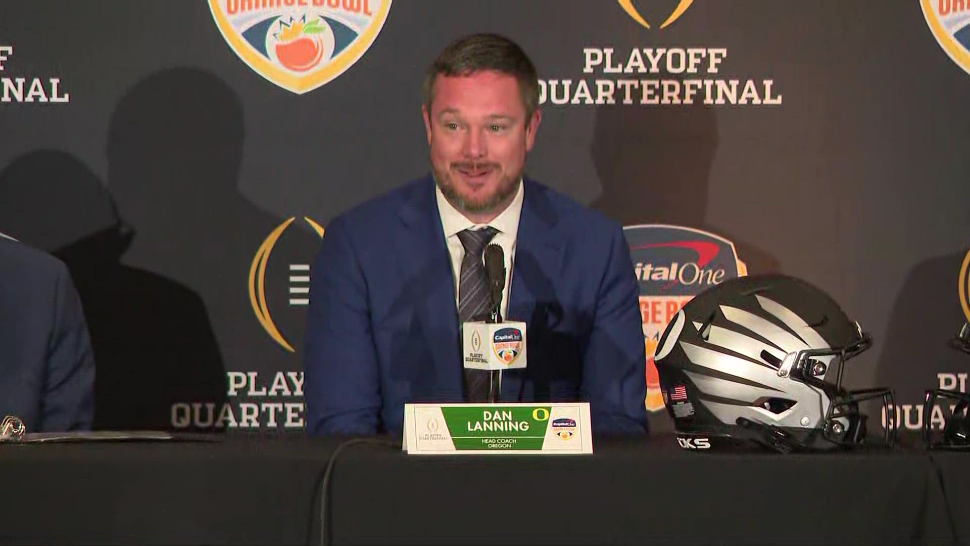 Oregon coach Dan Lanning on using past experiences to prepare for the ...