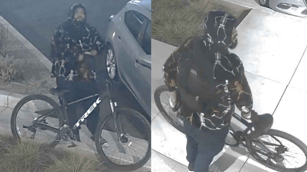 Man on bike accused of stealing $1,000 worth of handbags from downtown Bakersfield car