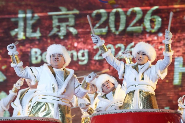 New year rings in across the world as drones and fireworks kick off ...